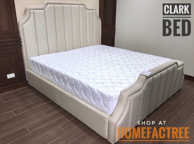 Clark Fabric Bed by Home Factree